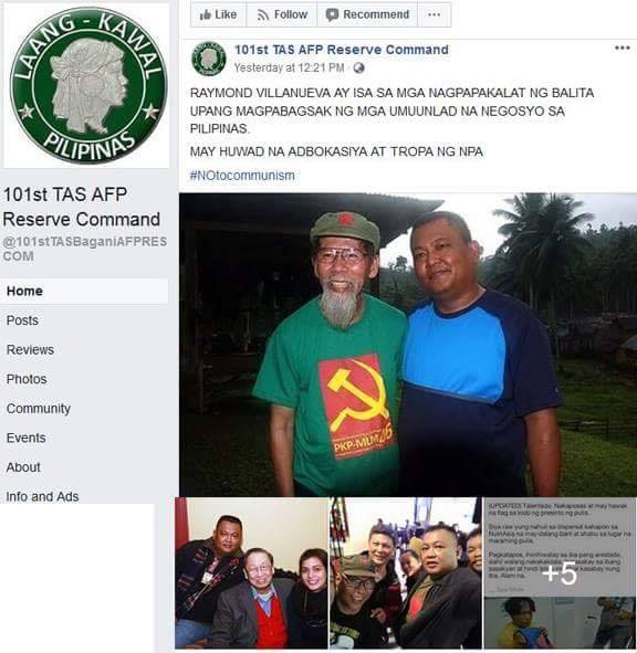 NUJP condemns AFP unit's red-tagging of director, reporter | National ...